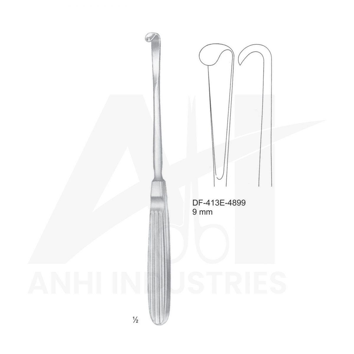 Obwegeser Periosteal Elevators 20cm, 9mm (AI-413E-4899) - Best Surgical ...