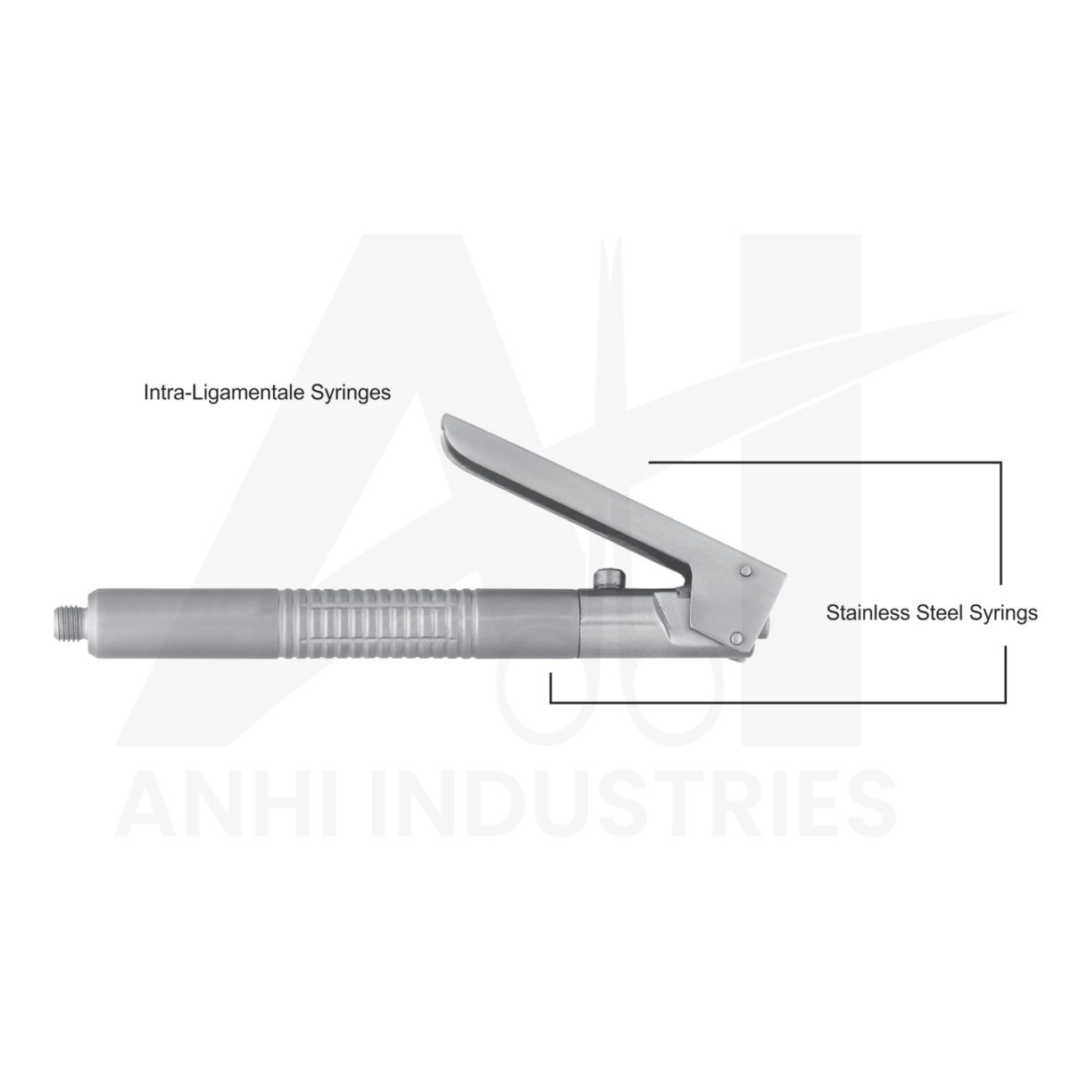 Syringes Intra-Ligamentale Syringes, Stainless Steel Syrings (AI-O-039 ...